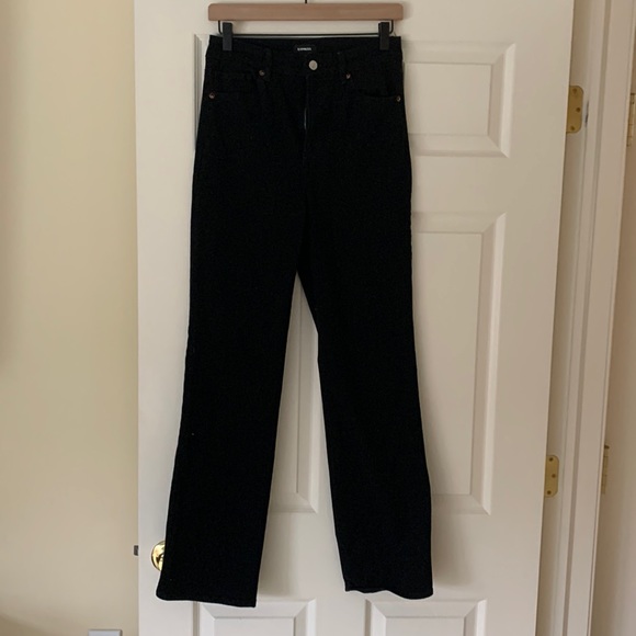Express | Jeans | Express Black Modern Straight Jean | Poshmark